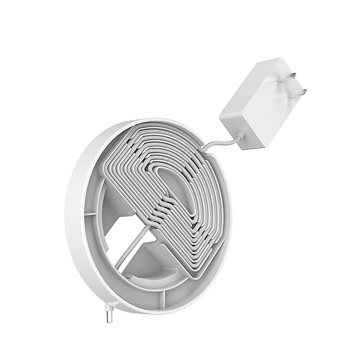 Esenlong Desktop Holder Stand Free Punch Speaker Bracket with Power Cord Storage for Echo Show 10