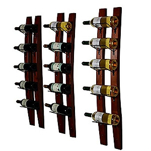 Wine Rack Solid Wood Wine Rack Vintage Wine Rack Creative Shelf Wall-Mounted Wine Rack Goblet Holder Wine Rack Glassware Rack Cup Holder