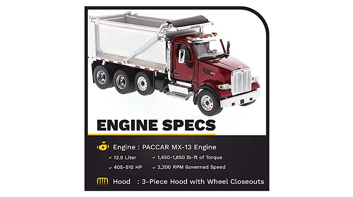 Diecast Masters Peterbilt Model 567 - 1:50 Scale Truck