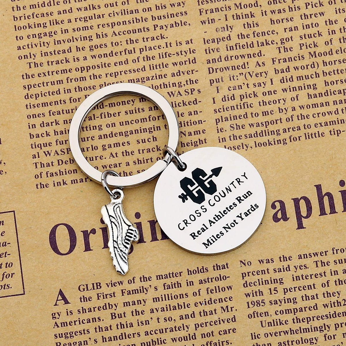 AKTAP Marathon Runners Gifts Cross Country Jewelry Fitness Exercise Gift