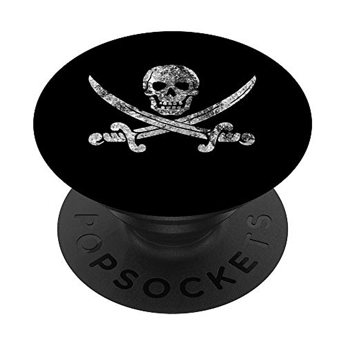Vintage Pirate Skull PopSockets Grip and Stand for Phones and Tablets