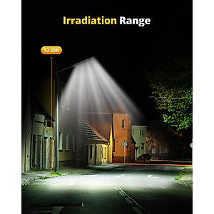 BNT [2023 Upgrade] 800W Solar Outdoor Lights, 6500K 80000LM Solar Street Lights Outdoor with IP66 Waterproof, Dusk to Dawn Solar Flood Lights Outdoor Motion Sensor for Yard, Garden, Path