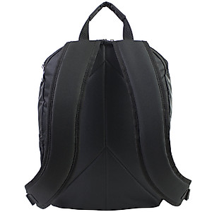 Eastsport Oversized Multifunctional Sports Backpack for Work, Travel, Outdoors - Black/Red