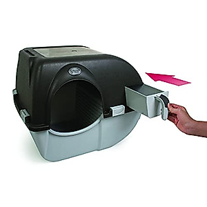 Omega Paw EL-RA15-1 Elite Roll ‘n Clean Litter Box Regular
