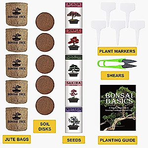 Meekear Indoor Starter Kit with Complete Planting Tools, Gardening DIY Gift for Plant Lovers