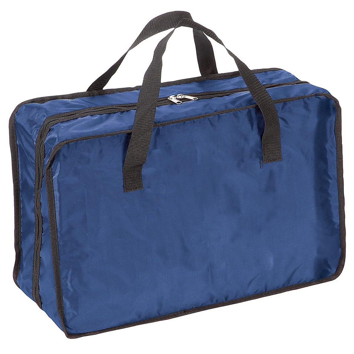 WalterDrake Blue Shoe Storage Travel Bag, 19.5” x 13.25” x 5.5”
