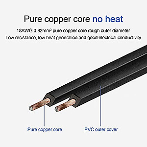 Cable Nahao AC Power Cable Cord Compatible with Vizio/Sharp/Sanyo/Emerson LED TV; Brother Sewing Machine STAR120E, STAR130E, STAR140E, XL3000, SQ-9000, XR1300, XR1355, XR-4000, XR-7700, XR-9000