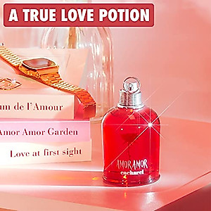 Cacharel Amor Amor Eau de Toilette Spray Perfume for Women - Blackcurrant, Lily of the Valley & Vanilla Fragrance