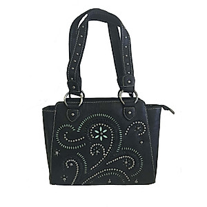 Montana West MW250G-8250 Concealed Handgun Collection Handbag Brown