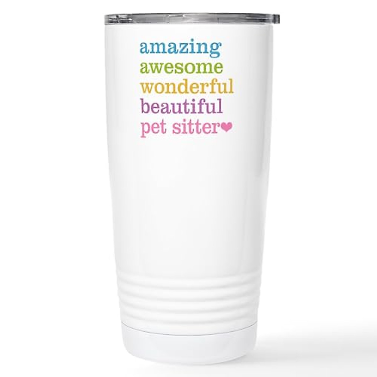 CafePress Pet Sitter Stainless Steel Travel Mug 20 oz. Insulated Stainless Steel Coffee Tumbler