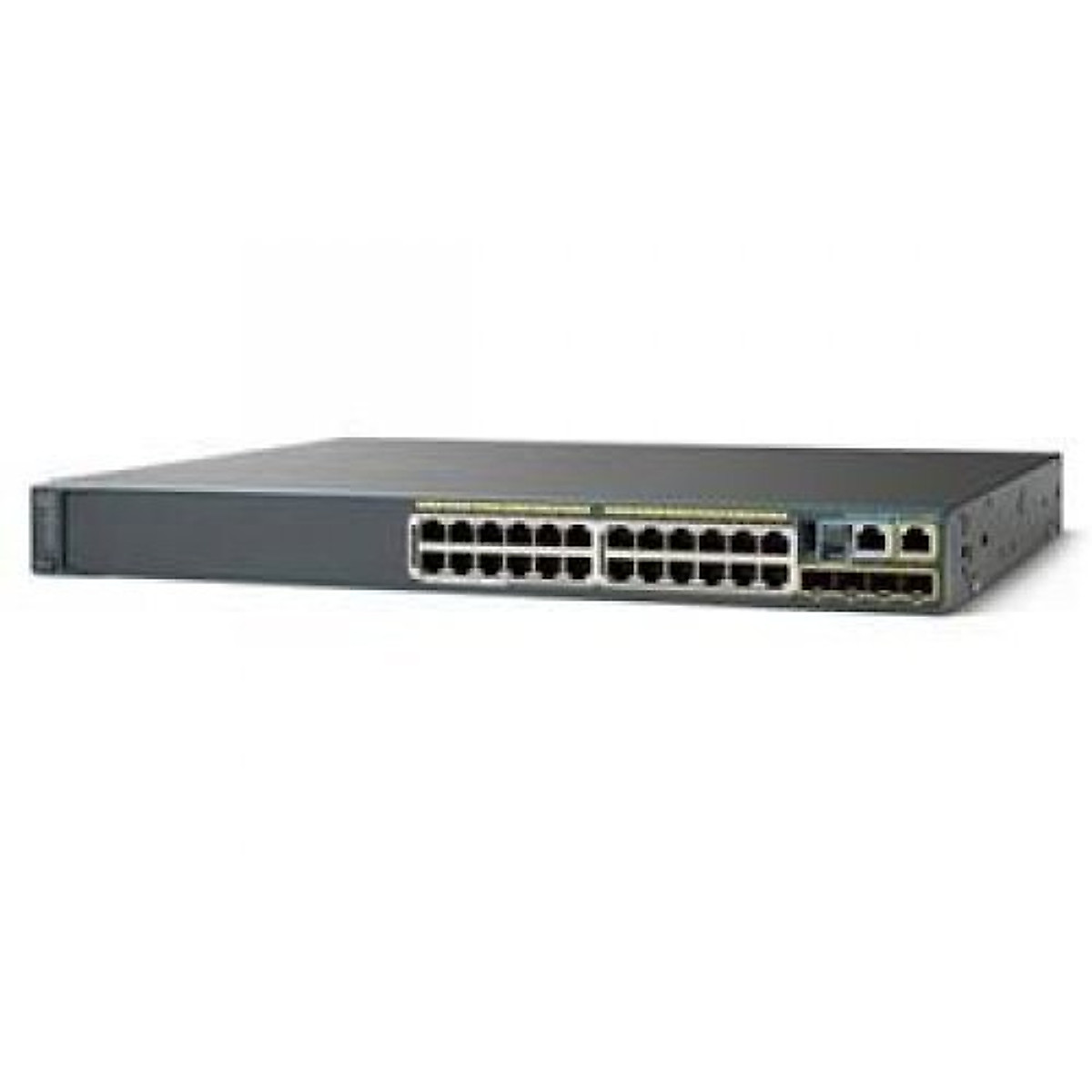 CISCO Catalyst WS-C2960S-24PS-L Stackable Ethernet Switch 24 Ports - Manageable - 24 x POE - Stack Port - 5 x Expansion Slots - 10/100/1000Base-T - PoE Ports / WS-C2960S-24PS-L /