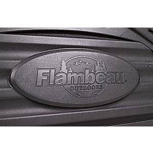 Flambeau Outdoors 6499NZ Safe Shot Double Gun Case - 52.375 in. x 12.75 in. x 4.3 in. Rifle / Shotgun Case, Firearm Storage Accessory