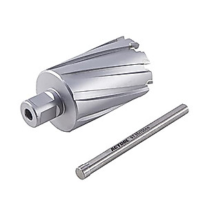 ACTOOL 1-13/16'' Diameter x 2'' Depth of Cut Carbide Tipped TCT ANNULAR Cutter with 3/4'' Weldon Shank