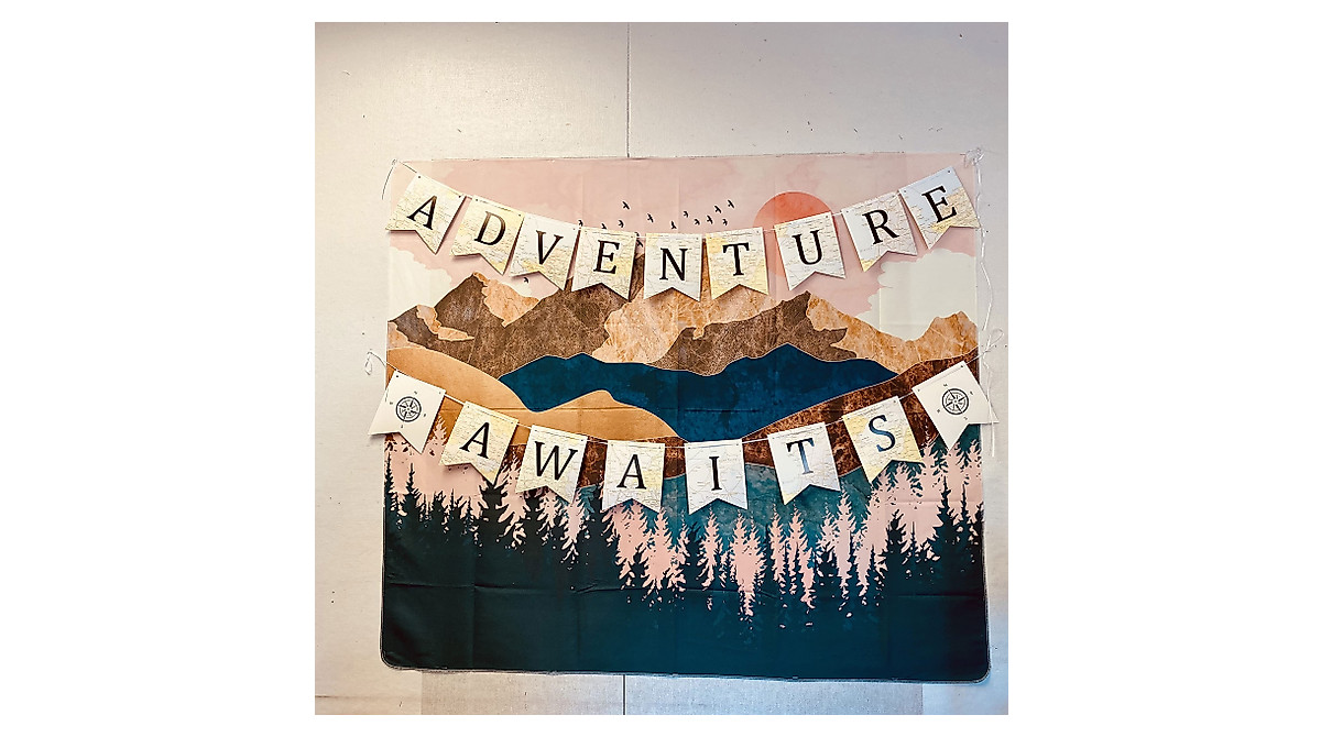 Adventure Awaits Travel Theme Banner for Every Celebration