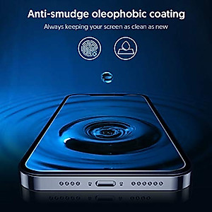 Fotbor for iPhone 12 Pro Max Privacy Screen Protector, Privacy Screen Protector for iPhone 12 Pro Max [2X Anti-Spy] Shatterproof 9H Tempered Glass Film for Apple iPhone 12 Pro Max 6.7" (2 PACK)