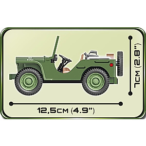 COBI Historical Collection Ford GP Vehicle, Green