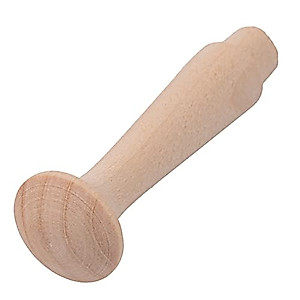 Birch Medium Shaker Pegs | 2-1/2" Length | Pack of 10 | Wood Pegs for Hanging | Coat Rack Pegs | UA-87-BWSP