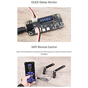 Waveshare ESP32 Servo Driver Expansion Board Built-in WiFi Dedicated Driver Board Designed for Serial Bus Servos