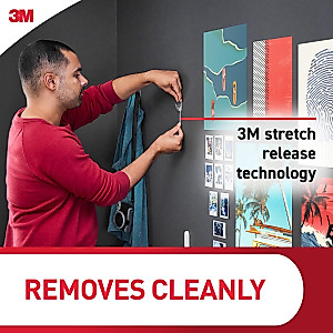 Command CL091-7NA Clear Medium Hooks, 7 Count