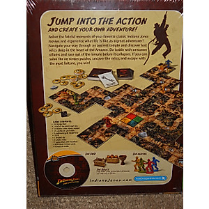 Hasbro Gaming Indiana Jones DVD Game