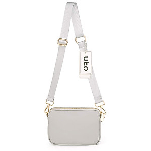 UTO Small Crossbody Bags for Women 3 in 1 Trendy Belt Purse Fashion Designer Mini Cute Sling Fanny Chest Pack