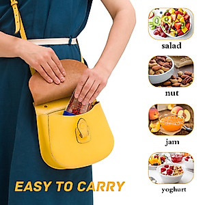 40 Pack 4oz Small Containers with Lids,Reusable Salad Dressing Container Airtight Leakproof Condiment Containers with Screw Lids,Take Away Stackable Plastic Dip Sauce Cups for Snack,Drink,Ketchup