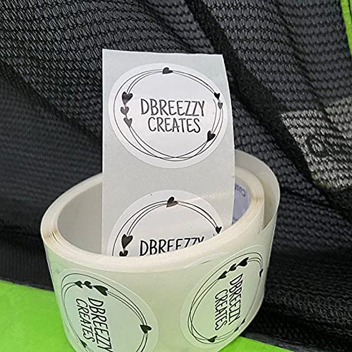 150 Build Your Own Stickers/Labels - Any Design + Logo - Personalize Your own Business Stickers - Multi Shapes, Sizes, Backgrounds, Text Stickers - Gloss/Matte Labels (2 inch Circle)