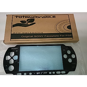 TOTALCONSOLE OEM Component faceplate for PSP 3000/3001 / 3002 Faceplate - Piano Black (TC-95250)