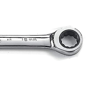 GEARWRENCH Ratcheting Combination Wrench 16mm, 12 Point - 9116D