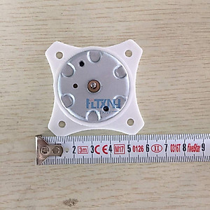 NINILADY 10w 5.5V Micro Motor Small LED Lights Vertical Axis Wind Turbine Generator Blades Full Set DIY Wind Generator Windmill (3 Blades, White Color)