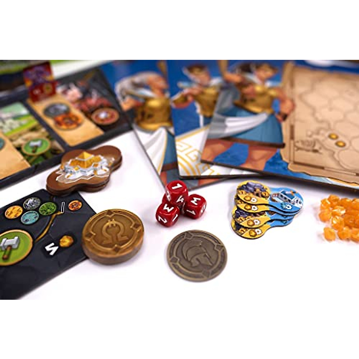 Orichalicum Board Game - Race to Save Your People in an Epic Exodus! Fast-Paced Strategy Game for Kids and Adults, Ages 12+, 2-4 Players, 45 Minute Playtime, Made by Pandasaurus Games