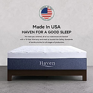 Vyfipt King Size Memory Foam Mattress 14 Inch Bed in a Box Gel AeroFusion Memory Foam Cooling Medium Firm Hybrid Mattress - Breathable - No Box Spring Needed – King,14 Inch