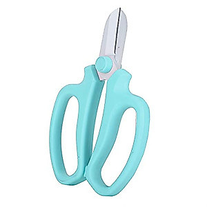 Garden Pruning Shears, High Carbon Steel Garden Pruning Shears Thick Branches Scissors Bonsai Tools Traditional Bonsai Scissors(blue)