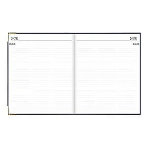 Letts of London Classic Weekly Planner, 12 Months, January to December, 2024, Appointments, Gold Corners, Quarto Size, 10.25" x 8.25", Blue (C32YBE-24)