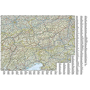Alps Map (National Geographic Adventure Map, 3321)