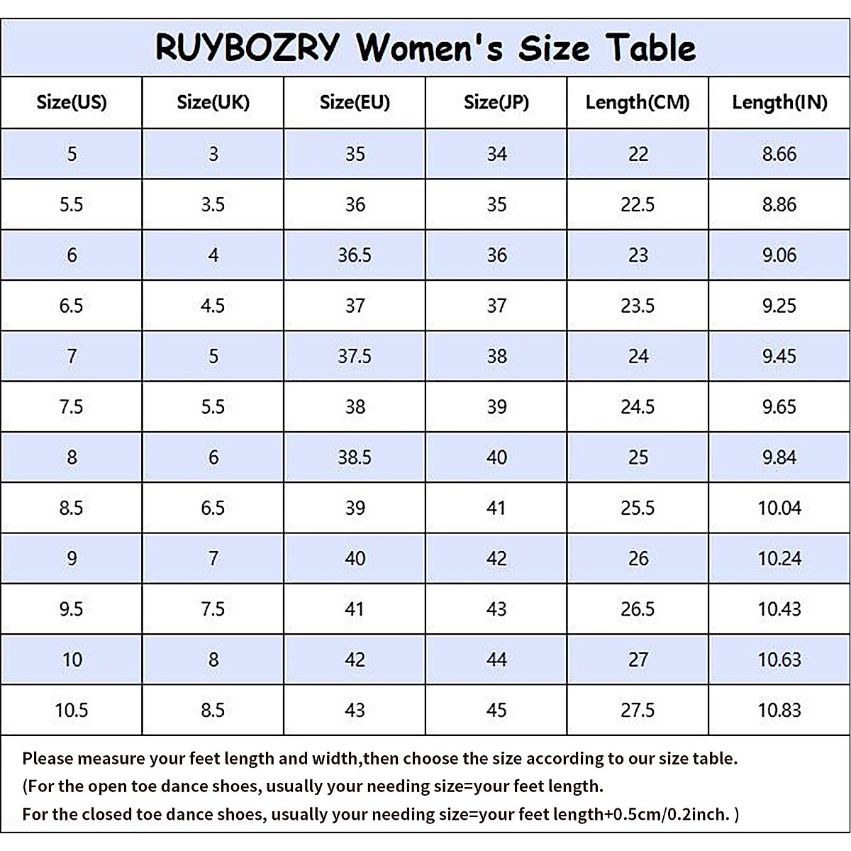 RUYBOZRY Women's Latin Salsa Dance Shoes Ballroom Performance Practice Bachata Dancing Shoes,EM911-7.5,Black,US 7.5