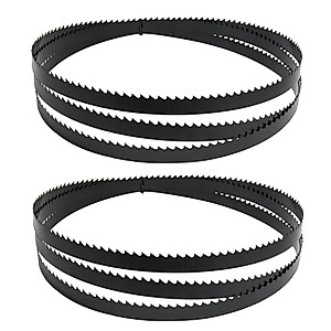 FOXBC 62 Inch x 1/2 Inch x 14 TPI Bandsaw Blades for Ryobi, Wen, Grizzly, Skil, Craftsman, Powertec 9" Bandsaw - 2 Pack