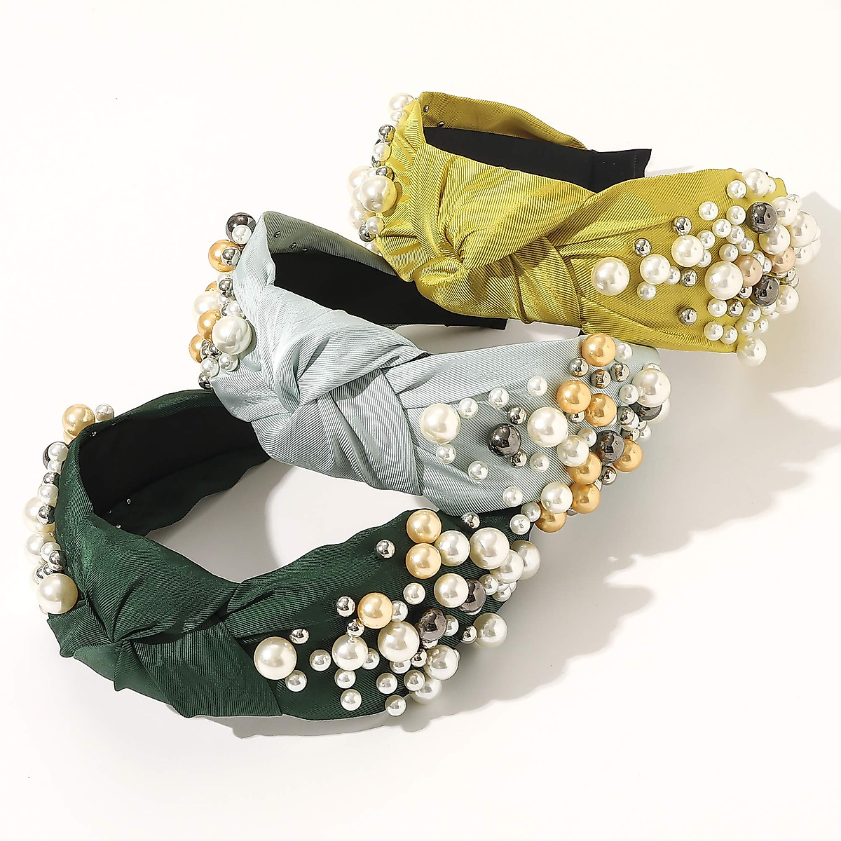 Ivyu Headbands for Women Head Bands - 6 Diademas Para Mujer De Moda Padded Hair Accessories Hairbands for Girls No Slip Fashion Cute Headband Gift for Women