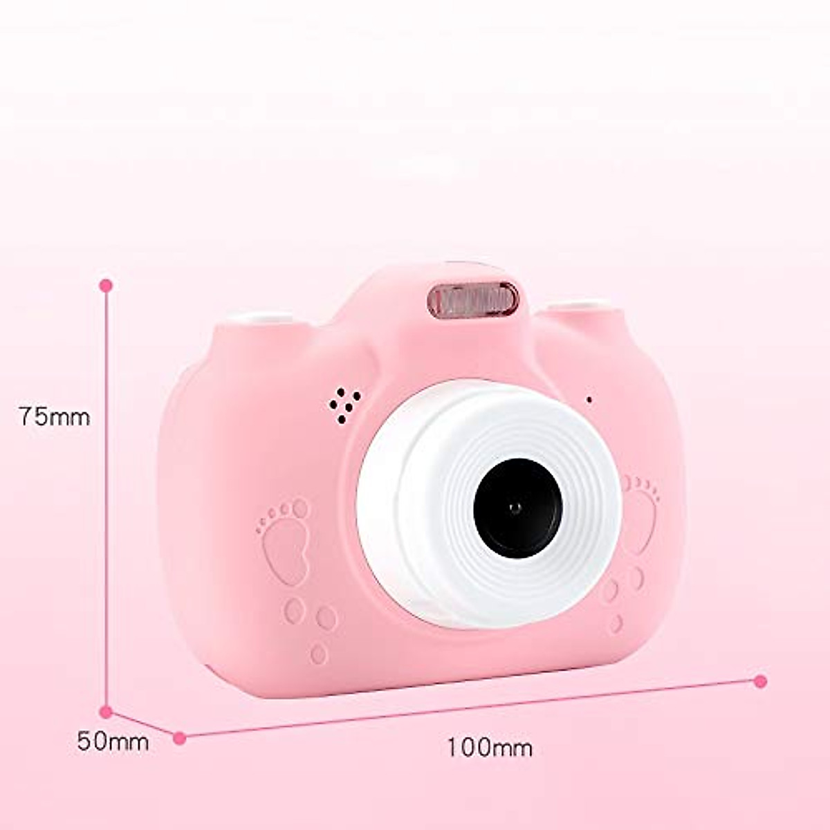 LKYBOA HD Children's Digital Camera Toy Cartoon Can Take Pictures of Baby (Color : A)