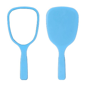 Aestivate 4PC Hand Mirror, Travel Handheld Mirror, Cosmetic Mirror with Handle (4PC)