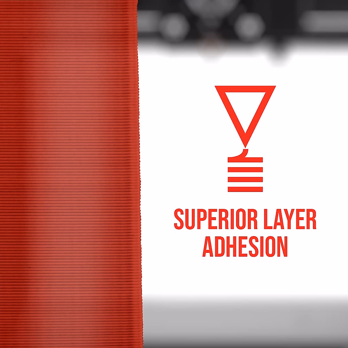 XYZPrinting PETG Filament 1.75mm, NFC Chip, 3D Printer Filament, 600g (1.3lbs), Dimensional Accuracy +/- 0.02 mm, Fit Most 3D Printers, Clear Red