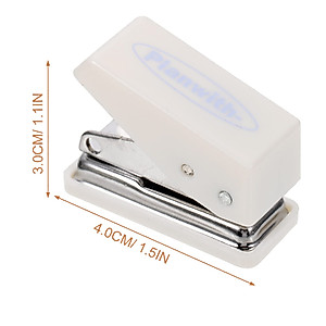 Staplers for Desk Mini Stapler 1 Set Desk Accessory Kits 3 in 1 Desktop Stapler Hole Punch Tape Dispenser Office Supplies Set for Office Home Stationery Gift White Mini Binder