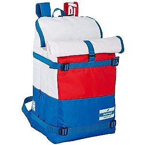 Babolat EVO 3 + 3 Tennis Backpack (White/Blue/Red)