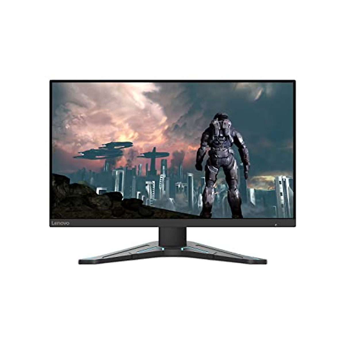 Lenovo G24-20 - 2022 - Gaming Monitor - 23.8 Inch FHD - 144 Hz - AMD FreeSync Premium - Blue Light Certified - Tilt/Height Adjustable Stand - HDMI & DP