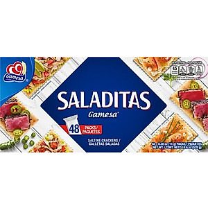 Gamesa Saladitas Crackers, 48 Count (Pack of 1)