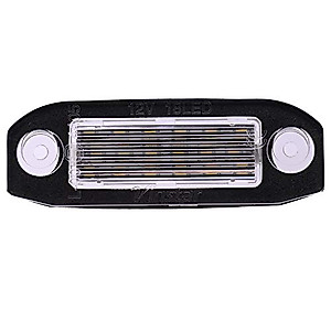 VINSTAR LED Number Plate Light E-Approved CAN-Bus 18 LEDs per Module 6000 Kelvin for Volvo (all suitable models in the product description)