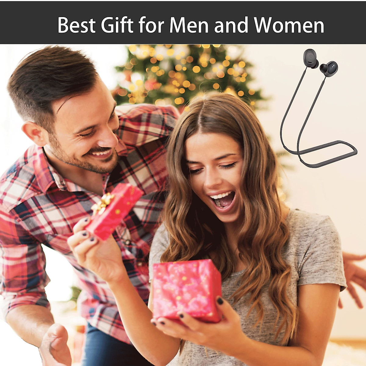 ULITIQ Compatible with Google Pixel Buds Pro Strap, Sports Silicone Pixel Buds Pro Earbuds Lanyard, Anti Lost Straps Accessories, Anti-Lost Neck Rope Cord Soft, Running Holder Connector, (Black)