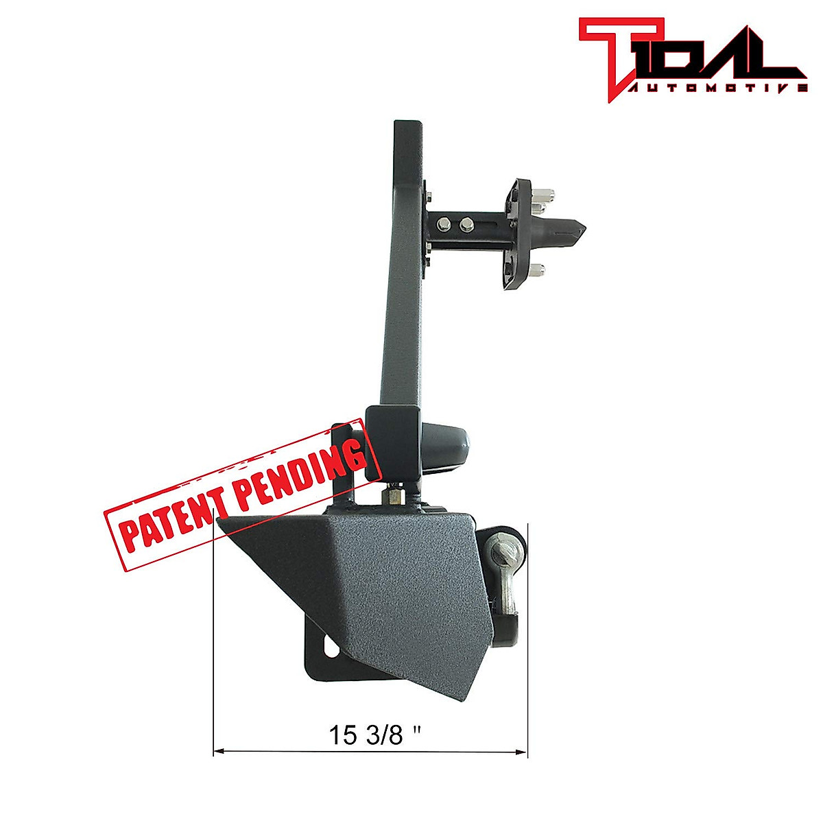 Tidal Rear Bumper with Tire Carrier & Hitch Receiver for 18-20 JL Wrangler