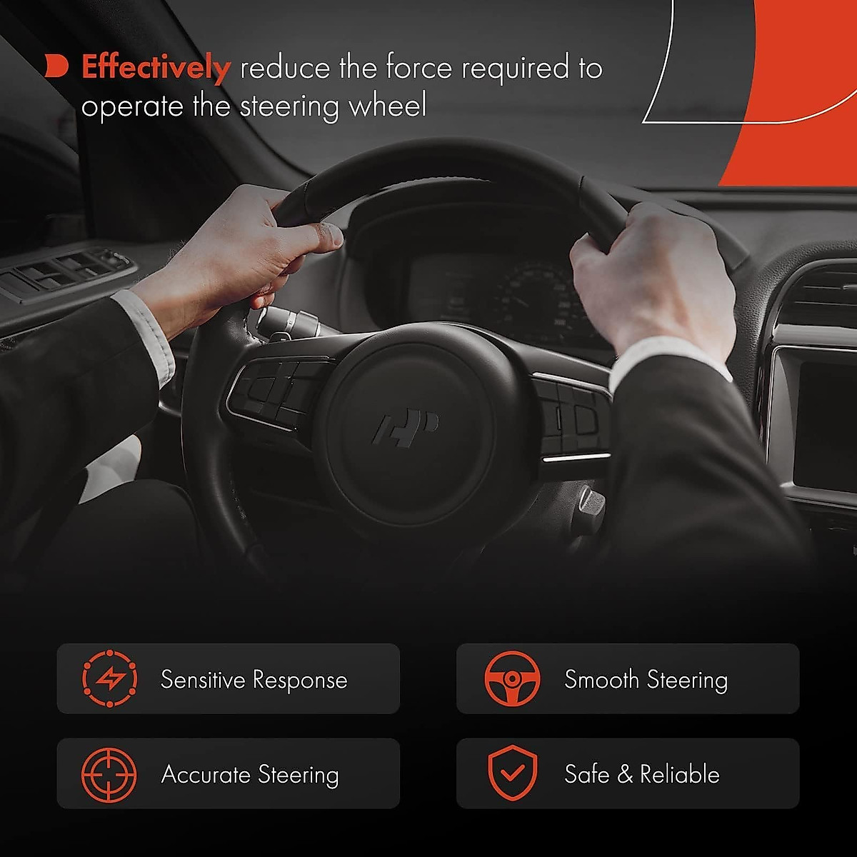 A-Premium Power Steering Pump Compatible with Ford F-150 F150 2004-2008, Expedition 2003-2006 & Lincoln Navigator 2003-2006, Mark LT 2006-2008, 4.6L 5.4L, Replace # 2L7Z3A674CARM, 6L3Z3A674B