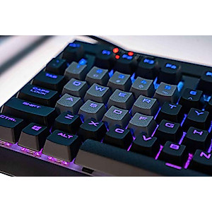 Cherry MX Key Switch FPS Backlit Key Caps for Corsair Gaming Keyboards! (Gray)